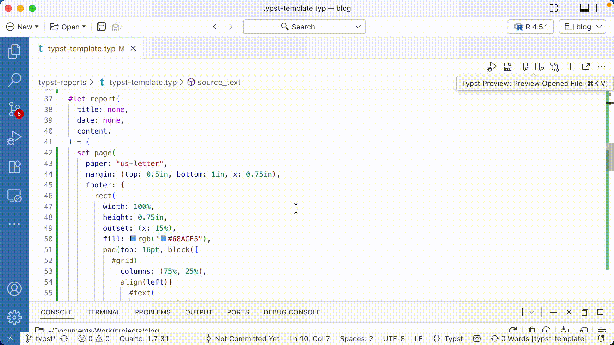 How to Make High-Quality PDFs with Quarto and Typst - R for the Rest of Us
