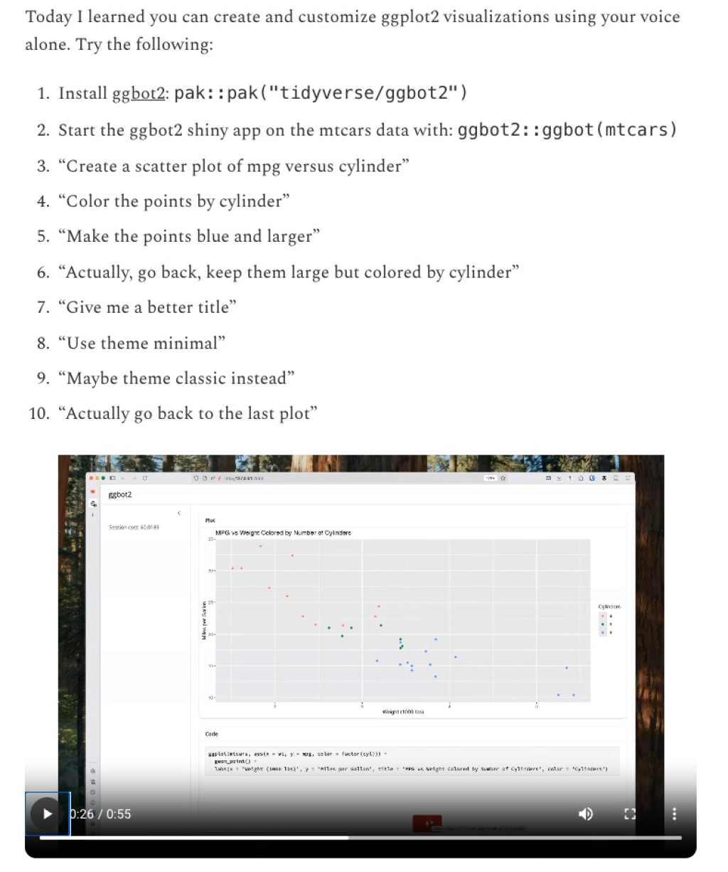 What’s New in R: November 3, 2025 - R for the Rest of Us